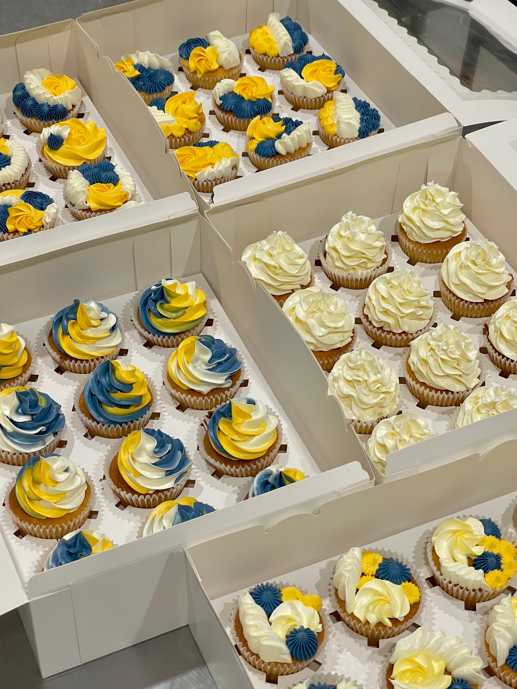 Events/Color Cupcakes - in your own brand colors – milkywaypastry